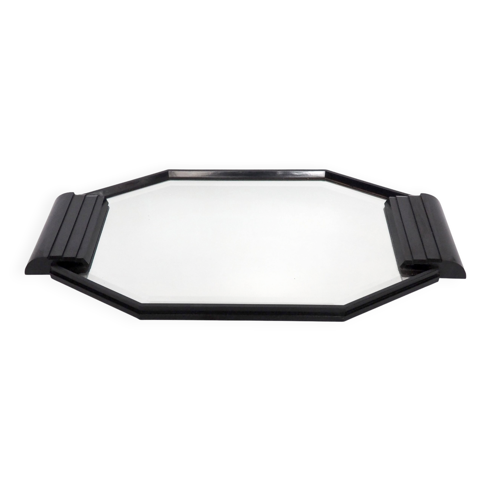 Plateau bakélite miroir art déco | Selency