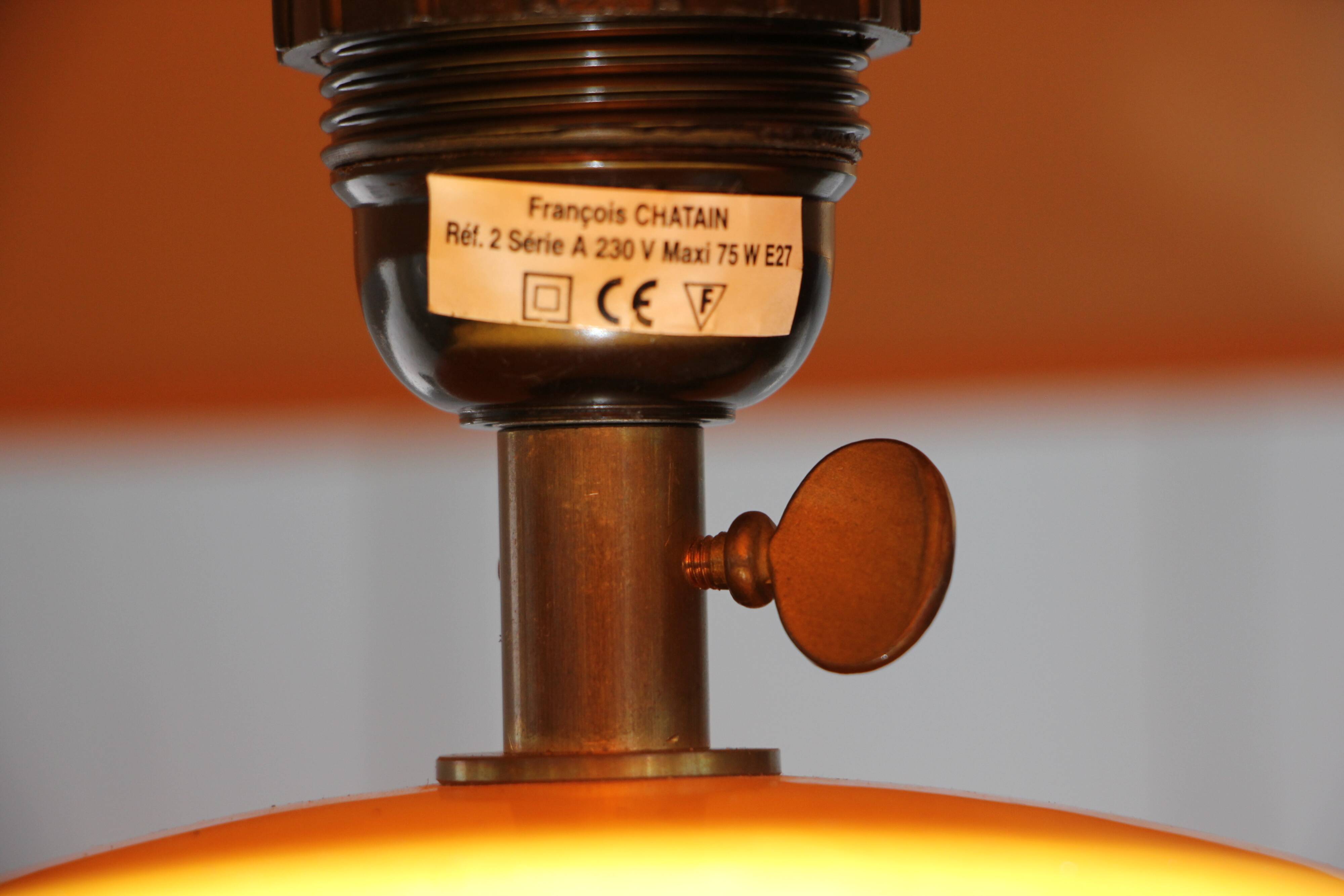 Lampe en céramique "Laurence" de François Chatain pour Roche Bobois ...