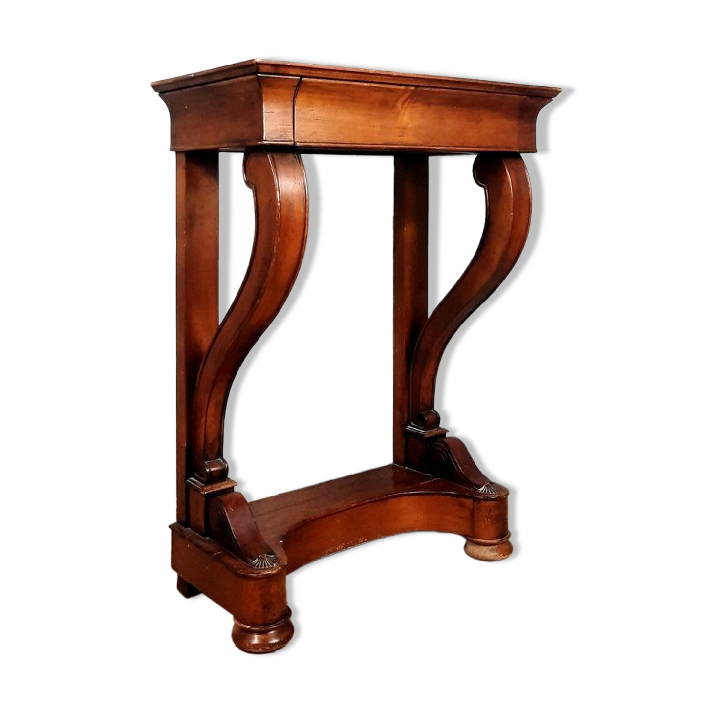 Console empire / restauration en merisier du XXème siècle | Selency
