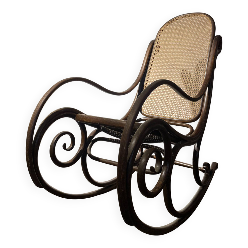 Fauteuil à bascule, original Thonet 1920 | Selency
