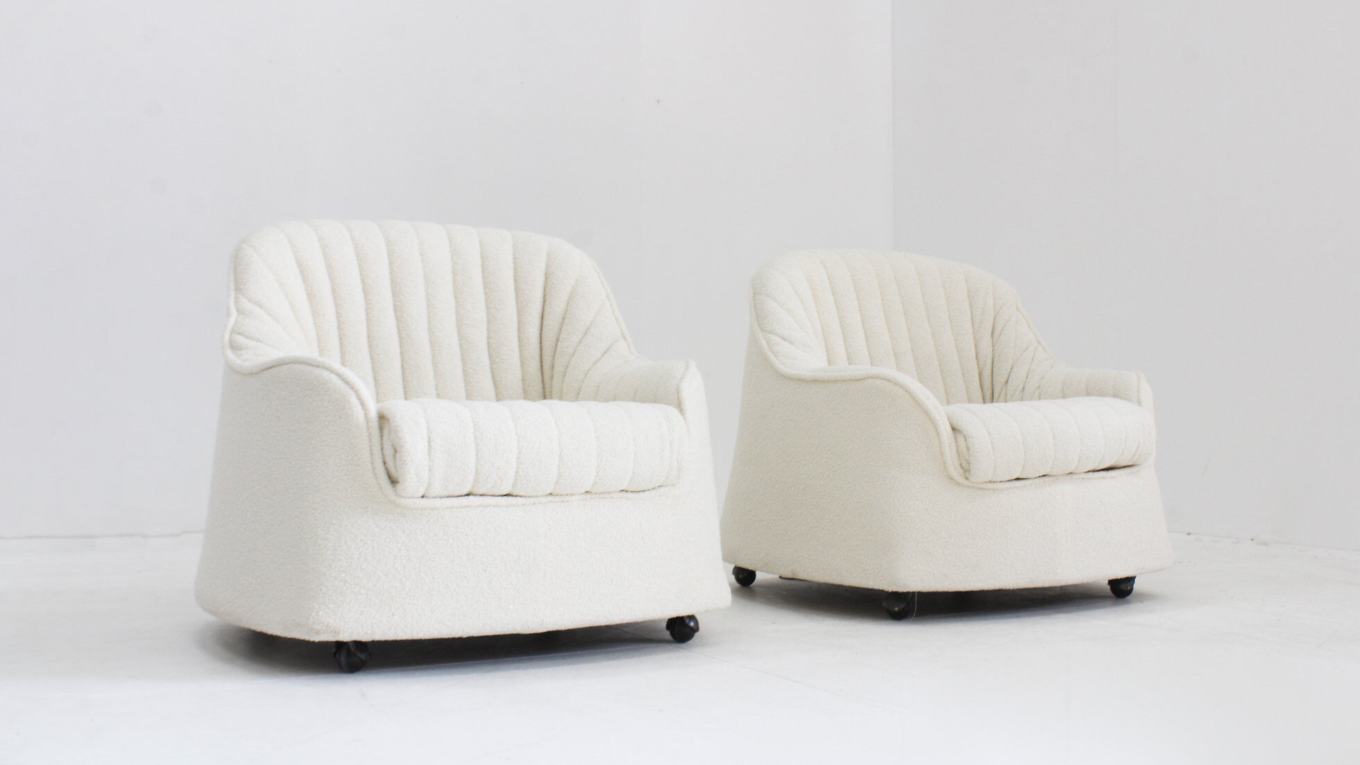 Ensemble de fauteuils Ciprea par Afra et Tobia Scarpa pour Cassina ...