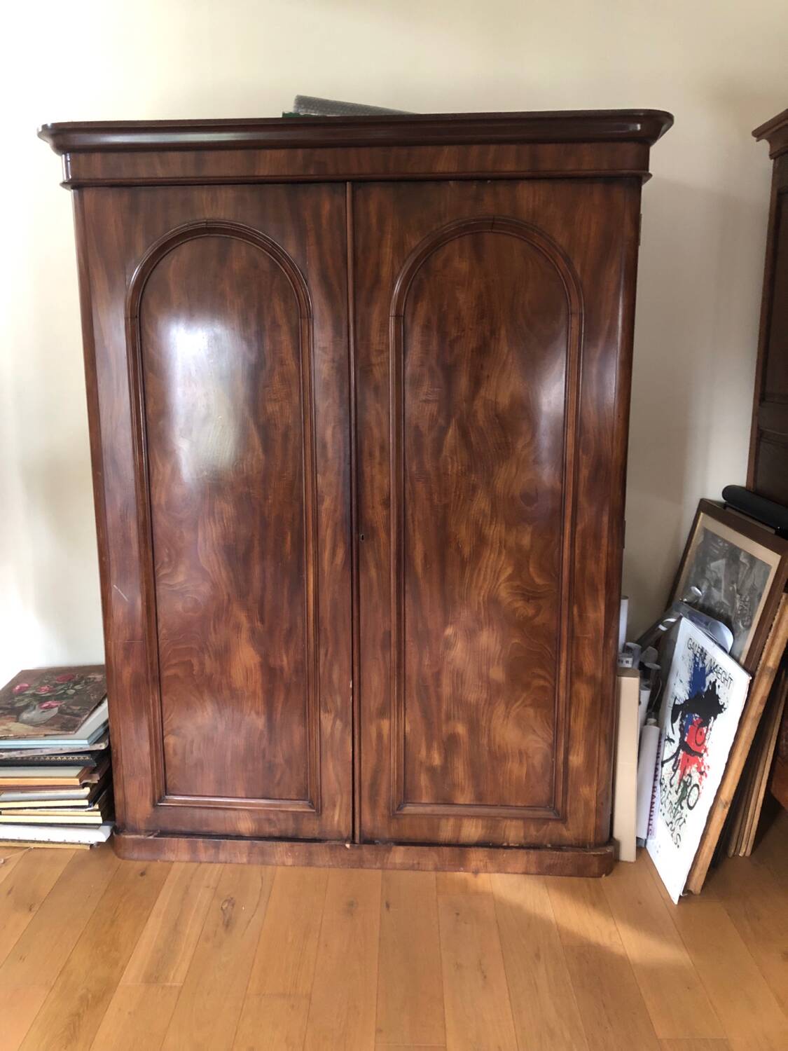 Armoire anglaise 19 ème début 20e | Selency