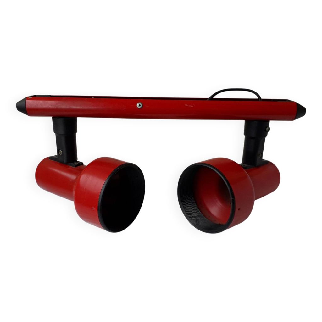 Red wall light | Selency