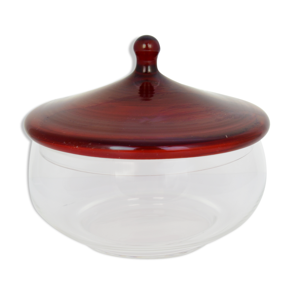 Bonbonniere, casket Carmen Crystalex Novy Bor, Czechoslovakia of the ...