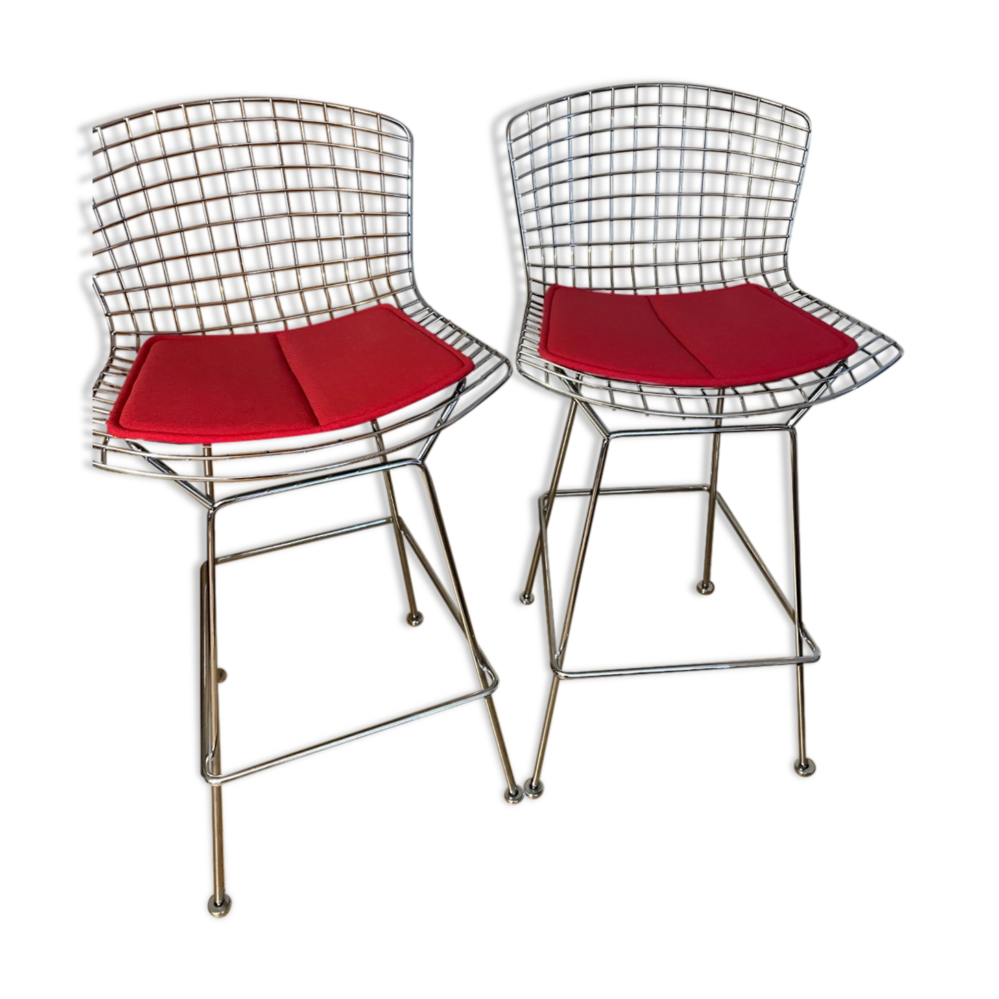 Chaises de bar harry Bertoia, Knoll | Selency