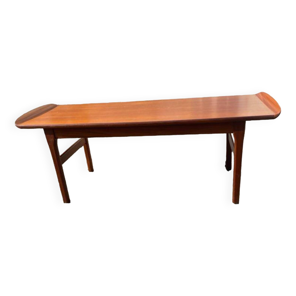 Table basse scandinave en teck | Selency