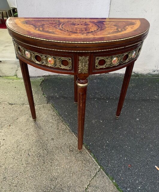 Table demi-lune extensible | Selency