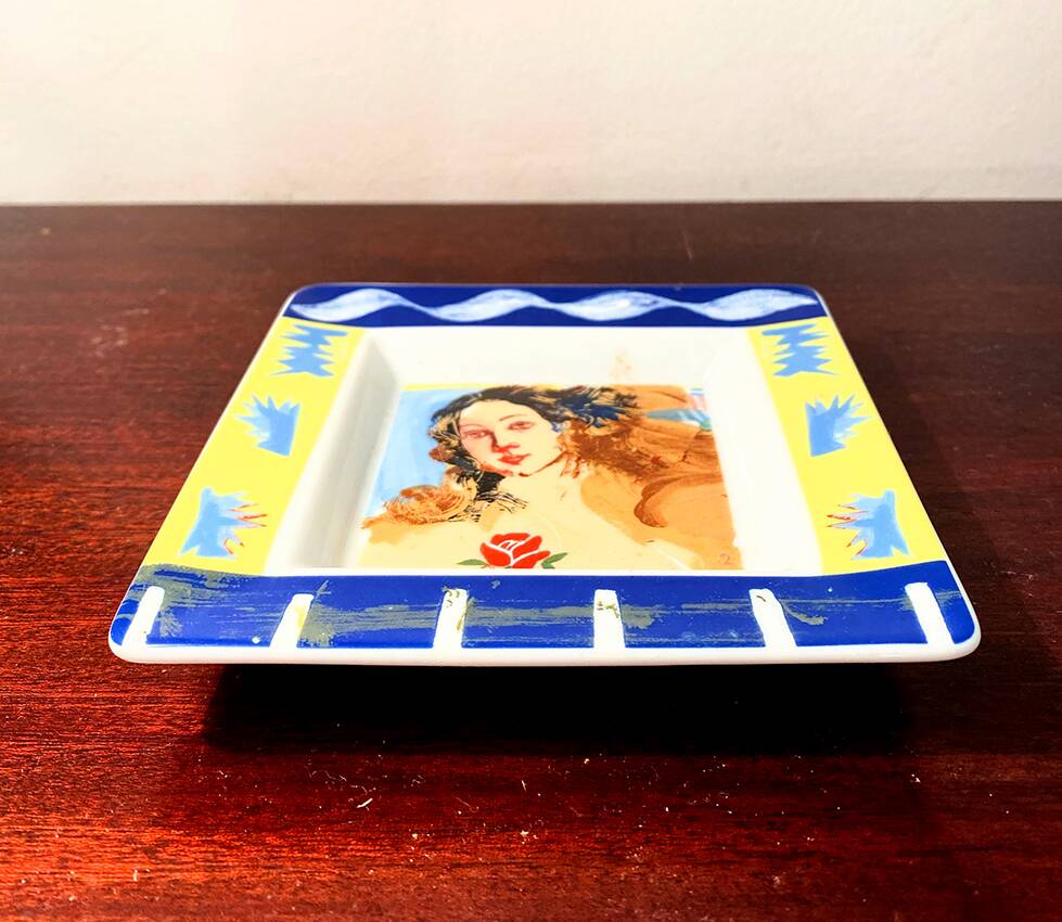 Cendrier en porcelaine Rosenthal, Paul Giovanopoulos, 1999 | Selency