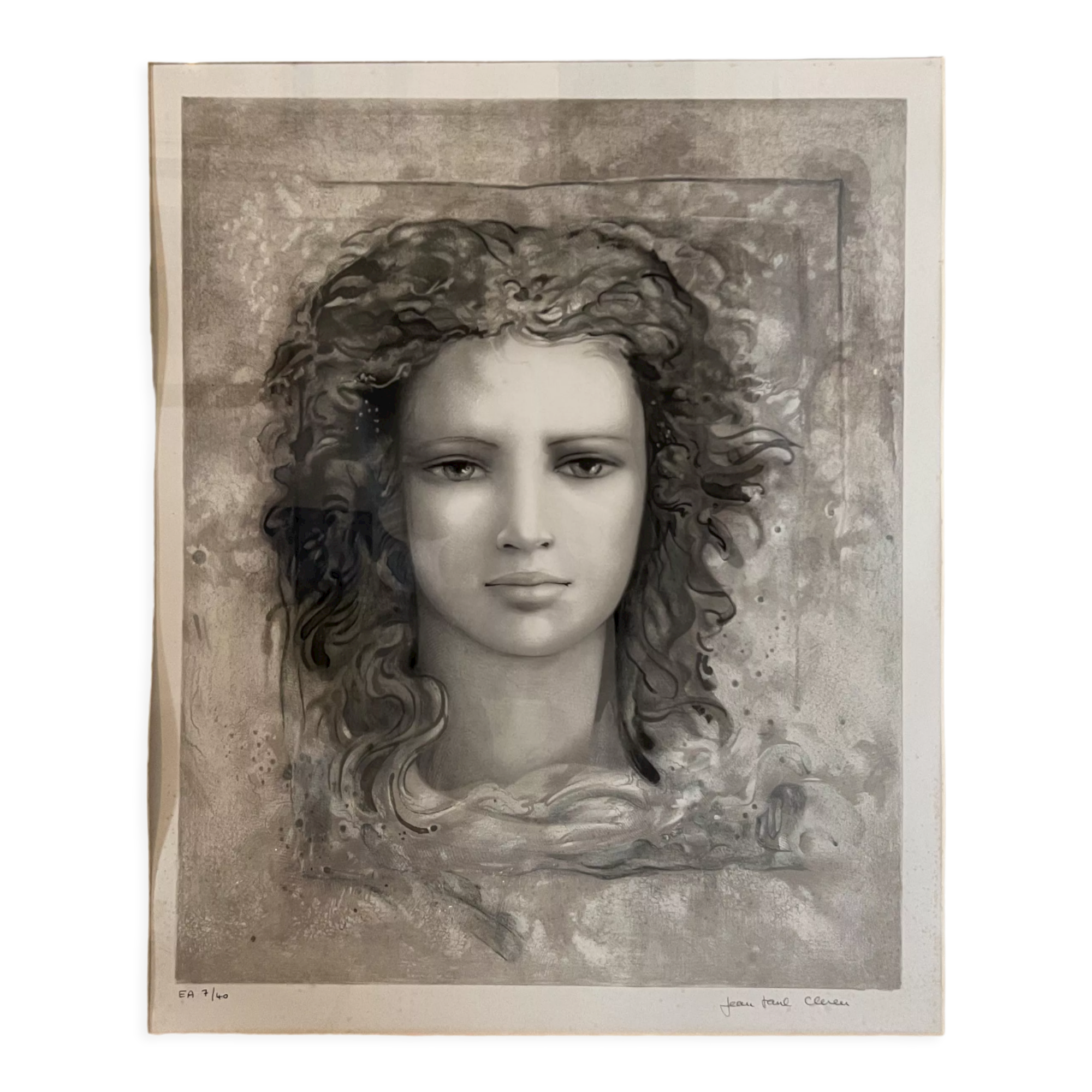 Lithographie de Jean-Paul Cleren | Selency