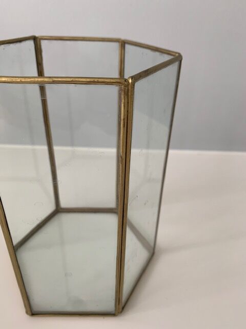 Photophore métal doré | Selency