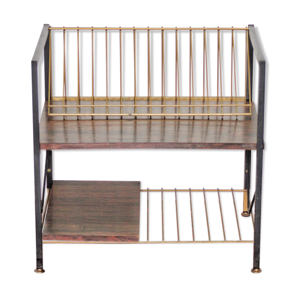 Meuble d’appoint range journaux/bibliothèque | Selency