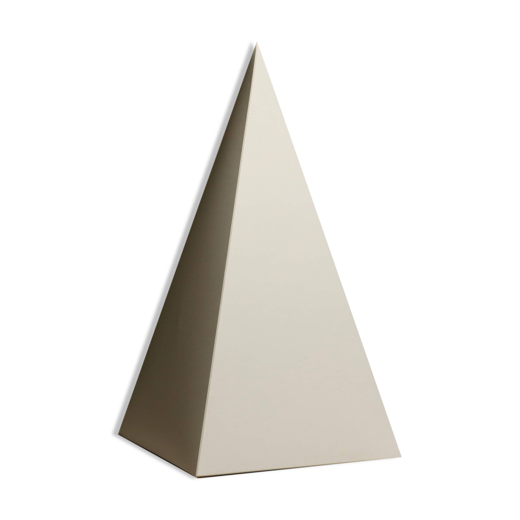 Lampe de table en forme de pyramide de Woja Holland, années 1980 | Selency