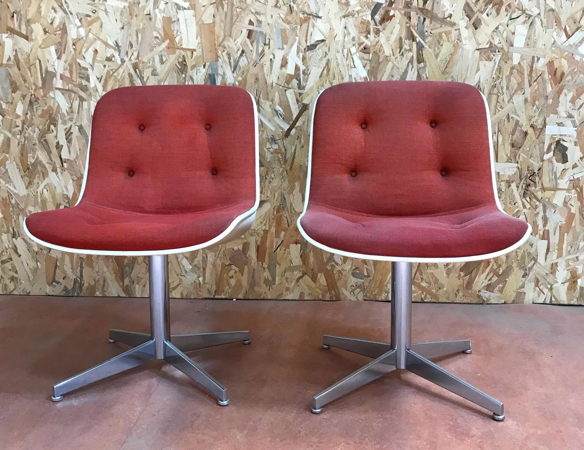 Fauteuils Strafor vintage par Randall Buck années 70 | Selency