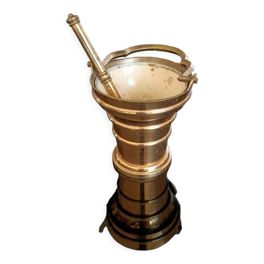 Bénitier en bronze doré d'époque XIXème | Selency