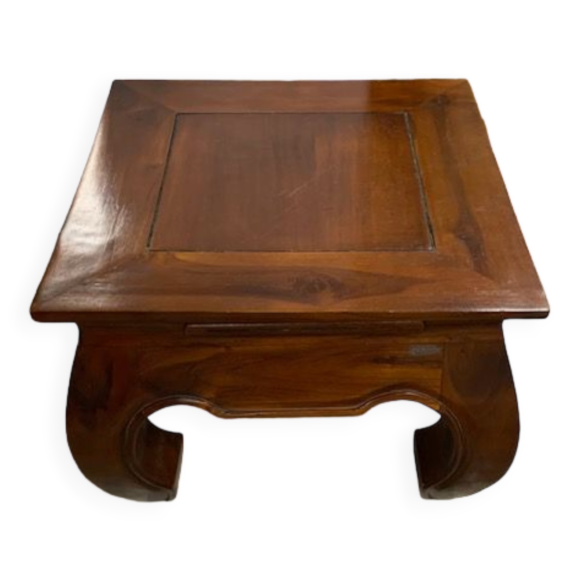 Table basse Opium en bois exotique | Selency