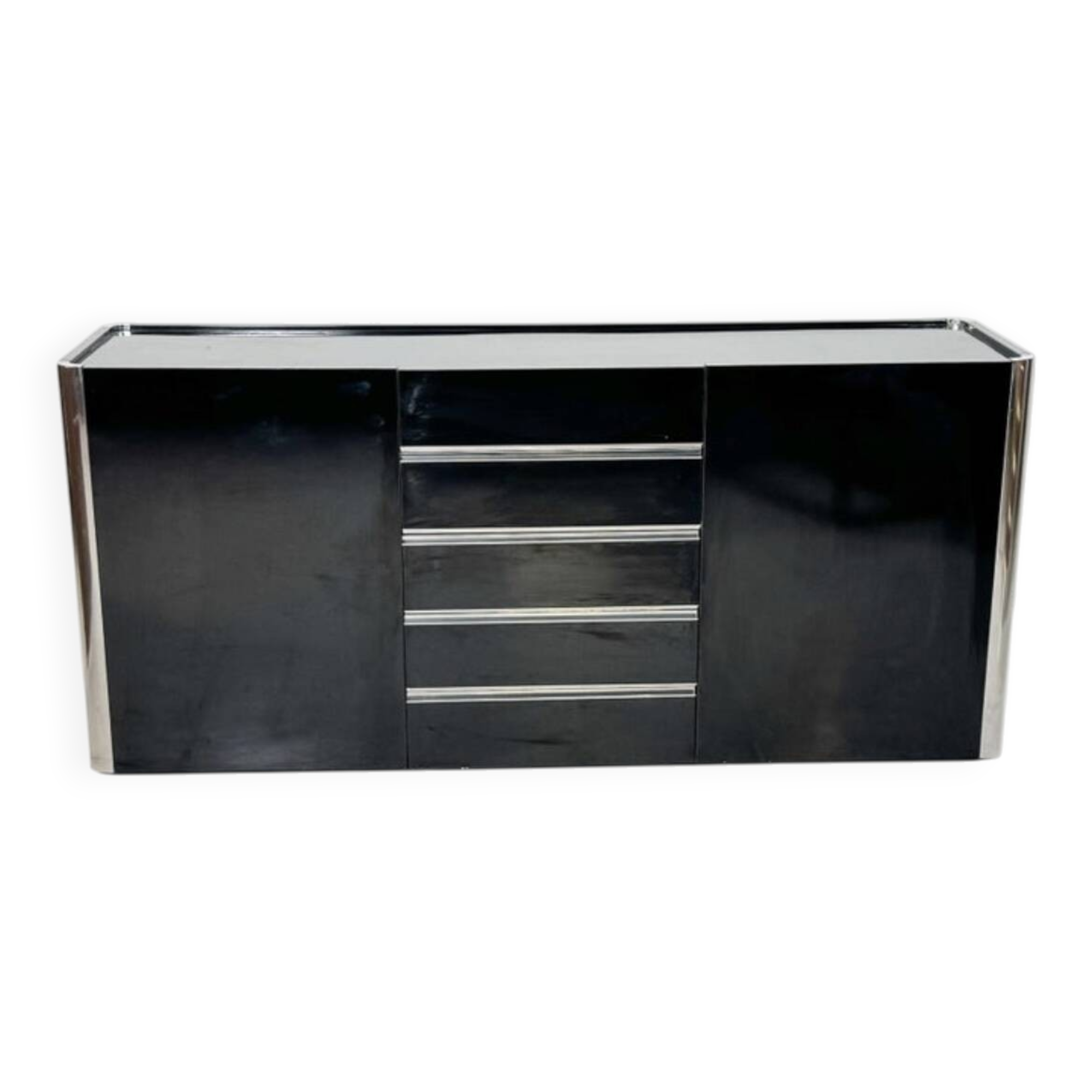 Buffet italien par Willy Rizzo pour Mario Sabot, années 1970 | Selency