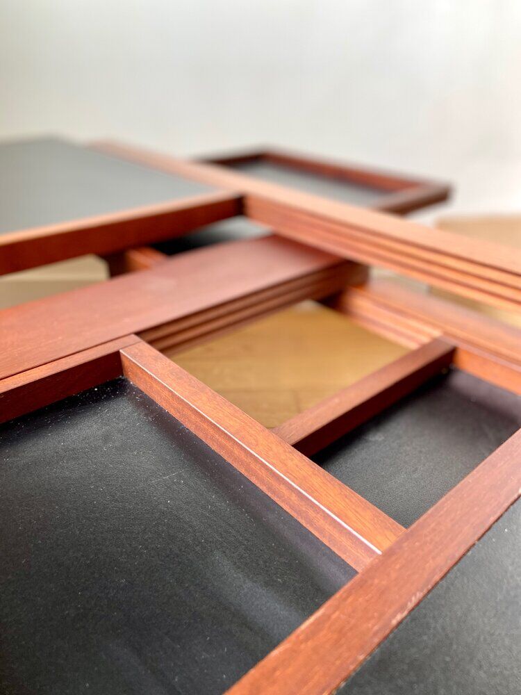 Table basse modulable Hexa par Bernard Vuarnesson pour Sculptures Jeux années 1980' | Selency