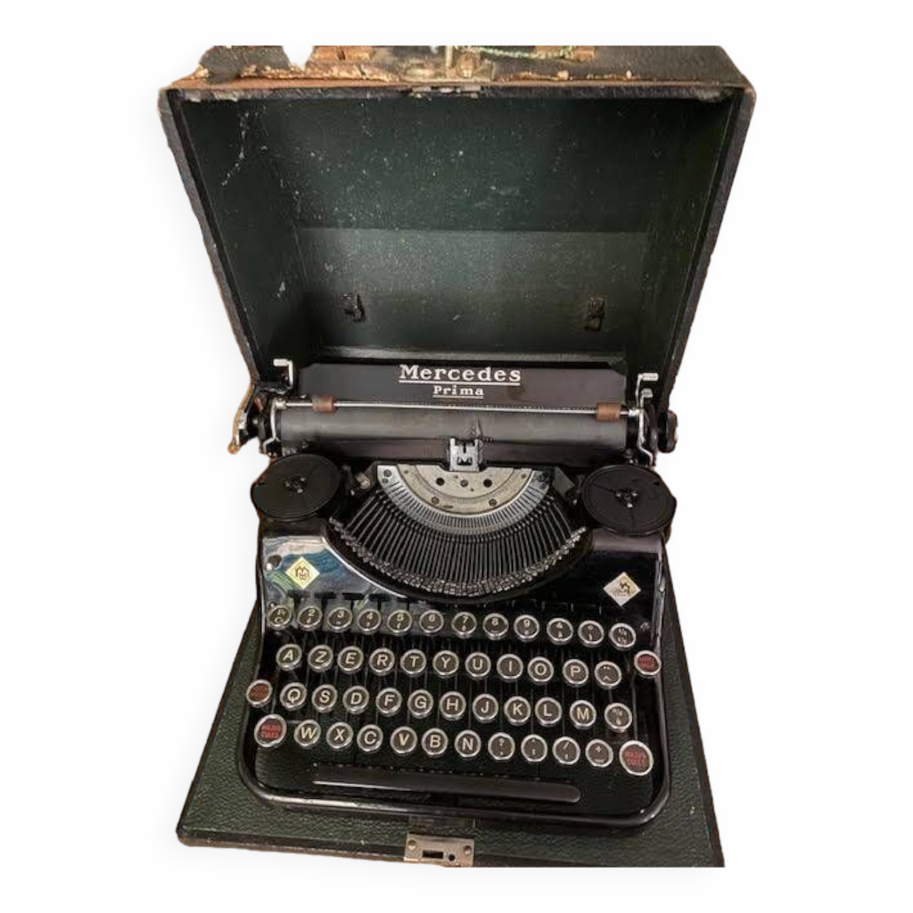 Machine a écrire mercedes prima | Selency