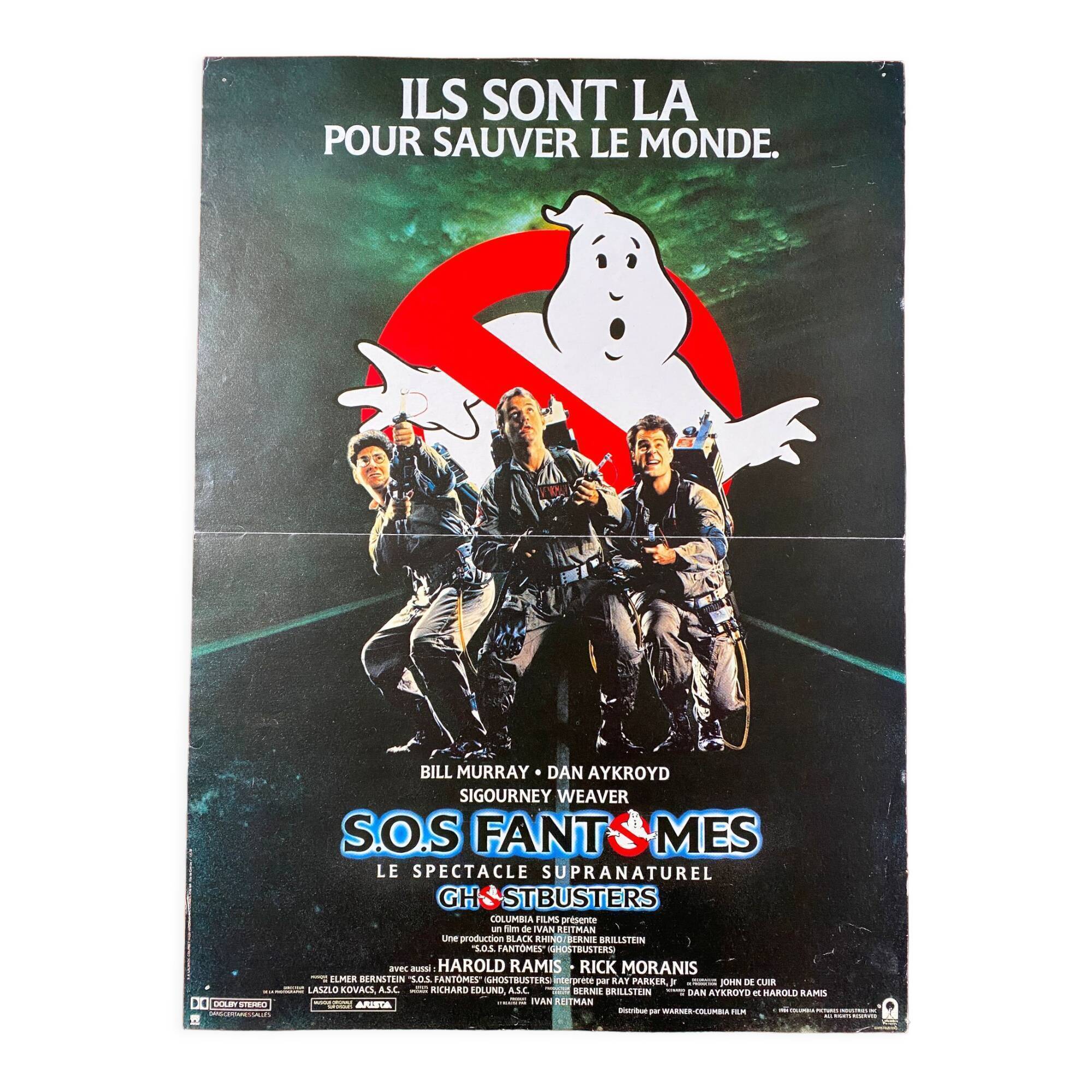 Affiche cinéma SOS Fantomes 1984 | Selency