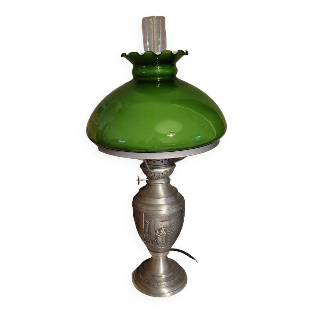Lampe à pétrole électrifié Kosmos Brenner | Selency