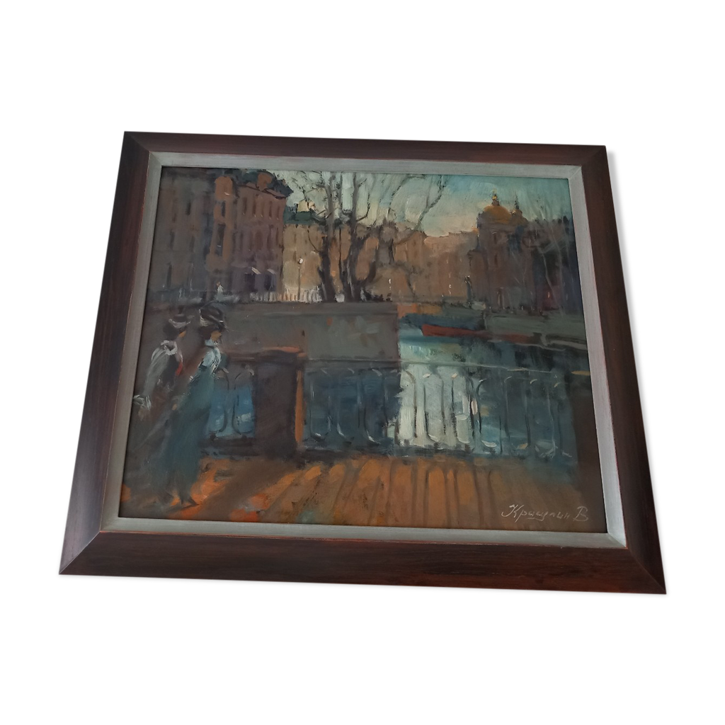 Tableau huile sur toile | Selency