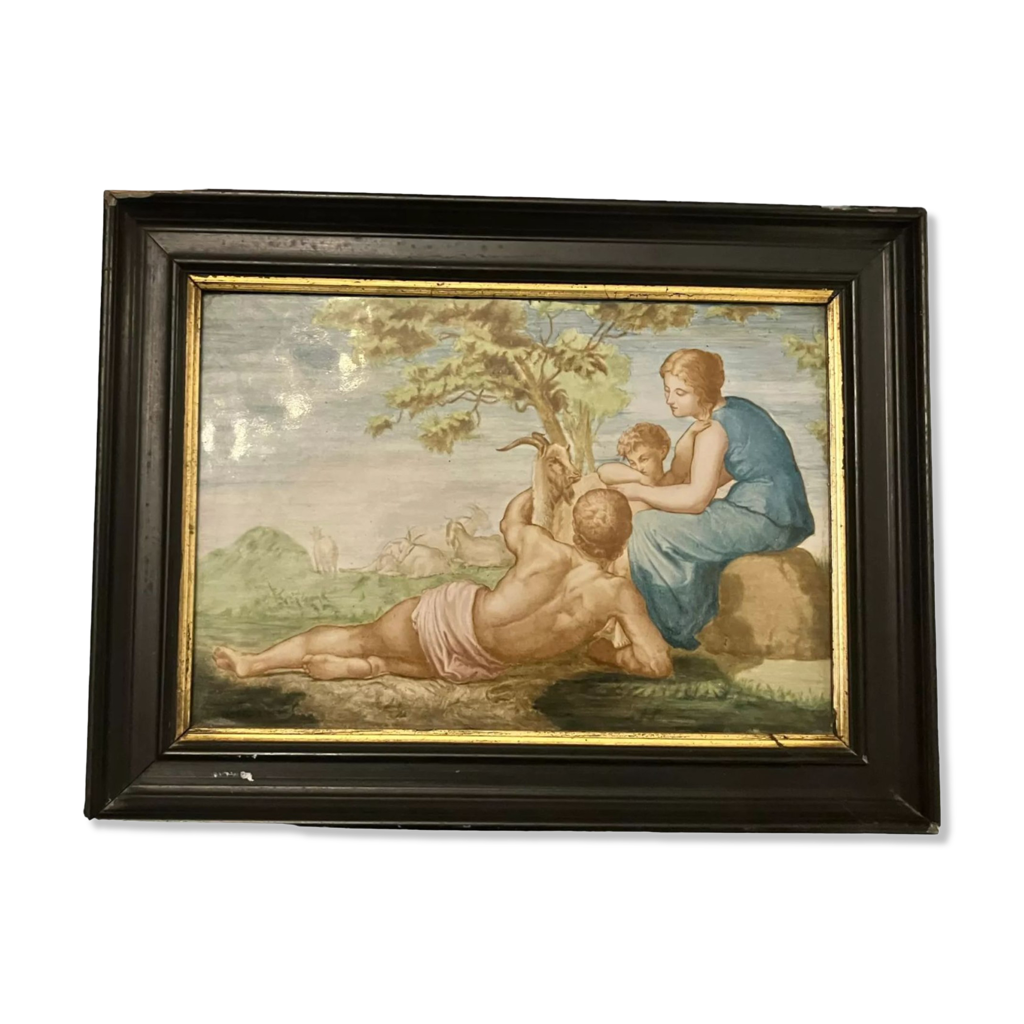 sc-ne-bucolique-peinture-sur-fa-ence-xixeme-d-apr-s-delobel-selency