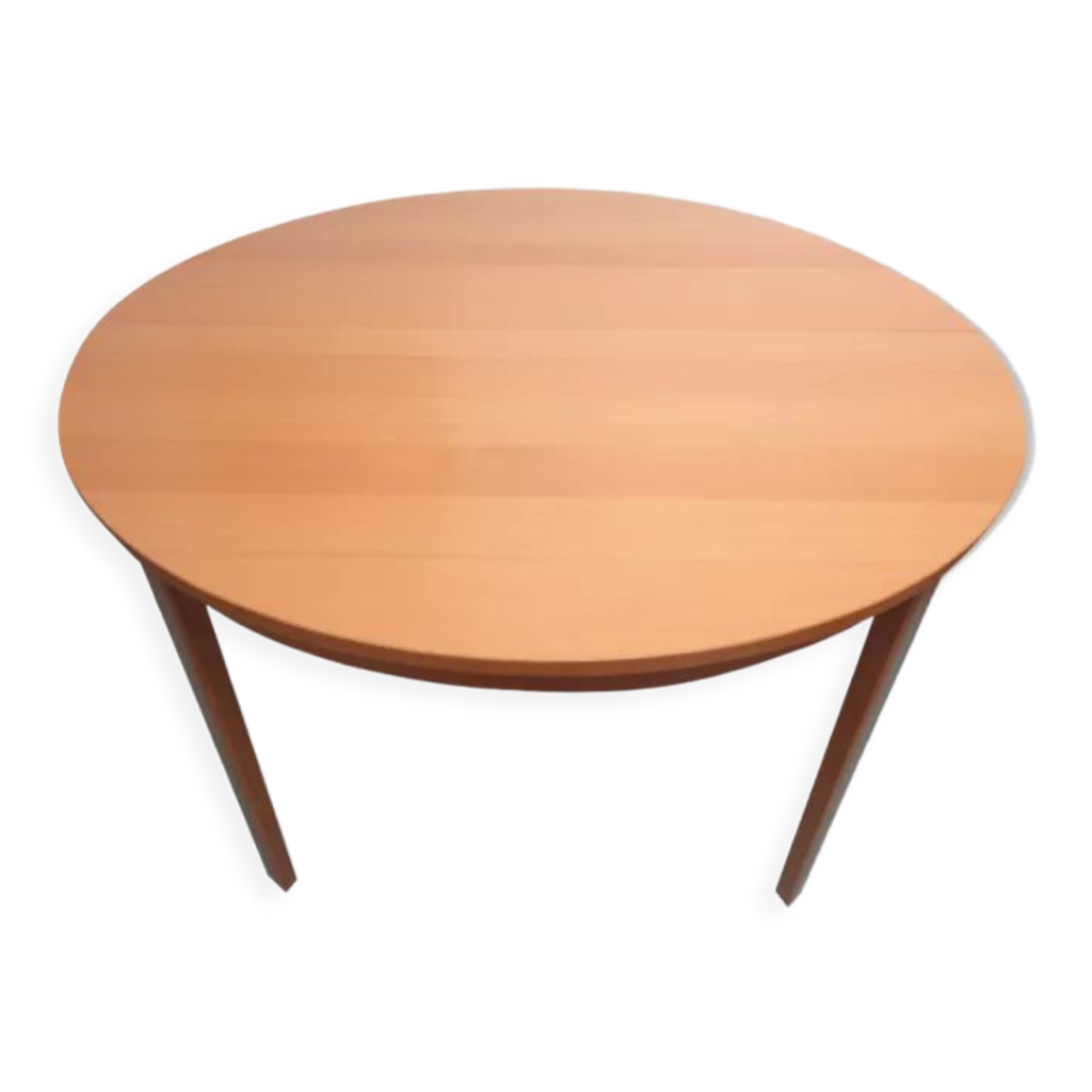 Table scandinave ovale avec rallonges | Selency
