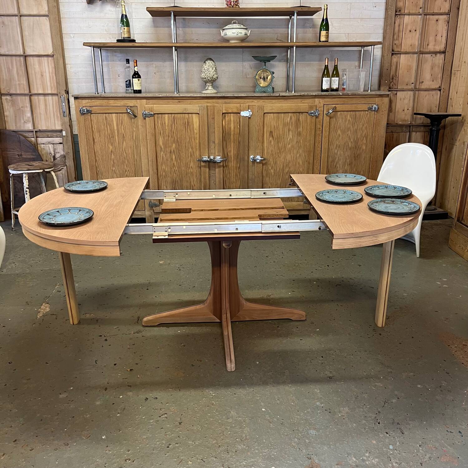 Table extensible scandinave type Baumann | Selency