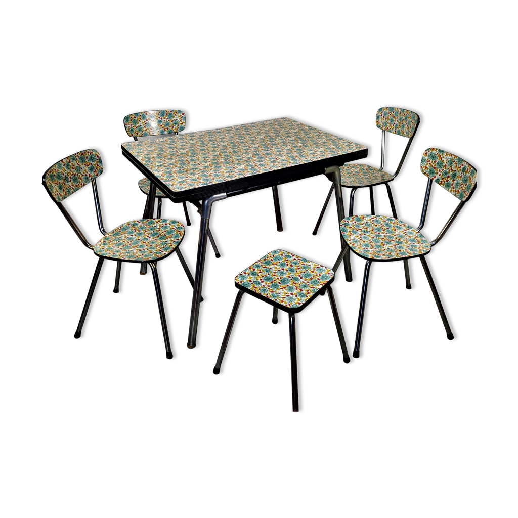 Ensemble table et chaises formica lafa | Selency
