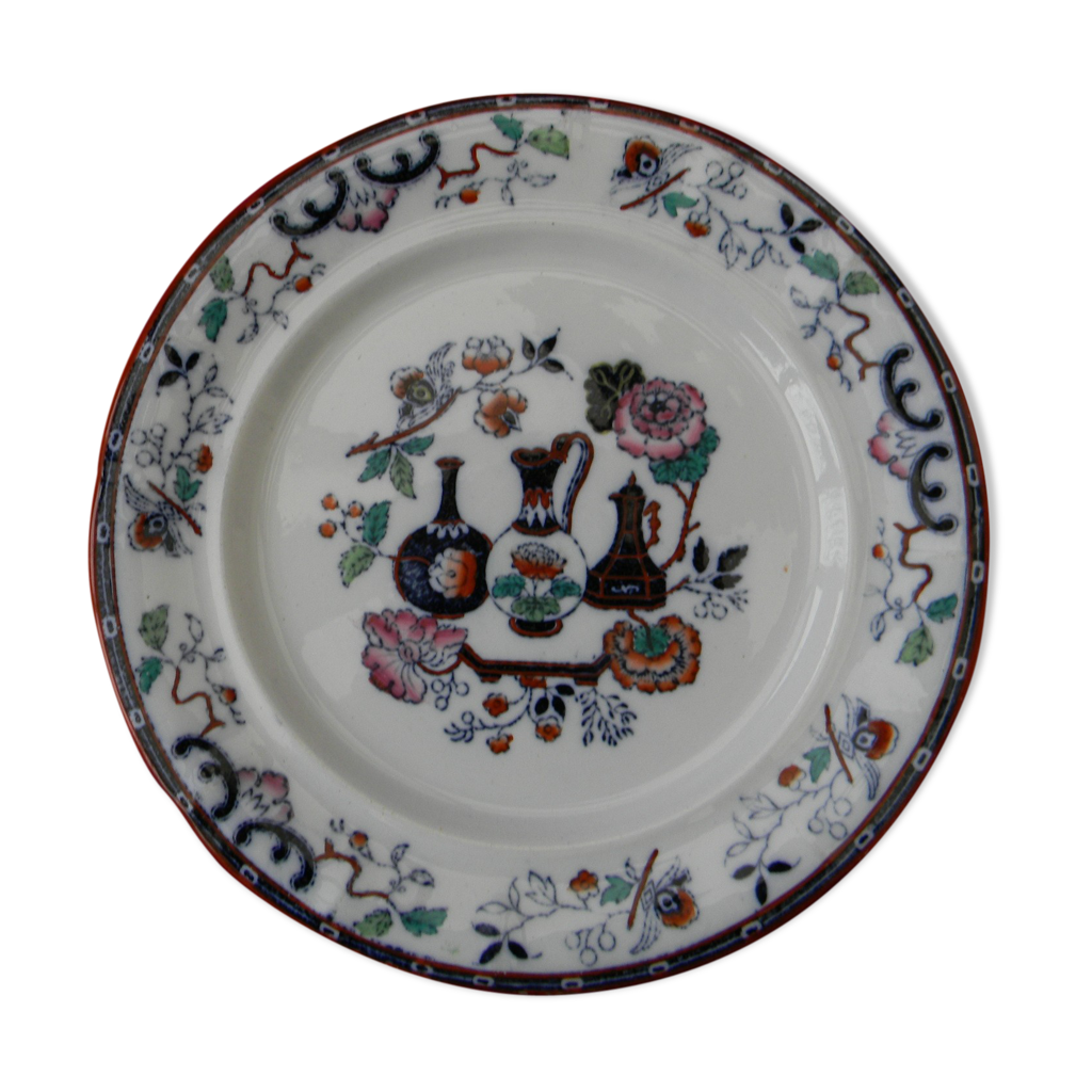 Assiette en faience décor Pompéi | Selency