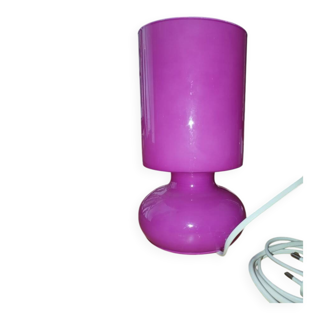 Lampe IKEA LYTKA – Rose fuchsia – Design scandinave | Selency