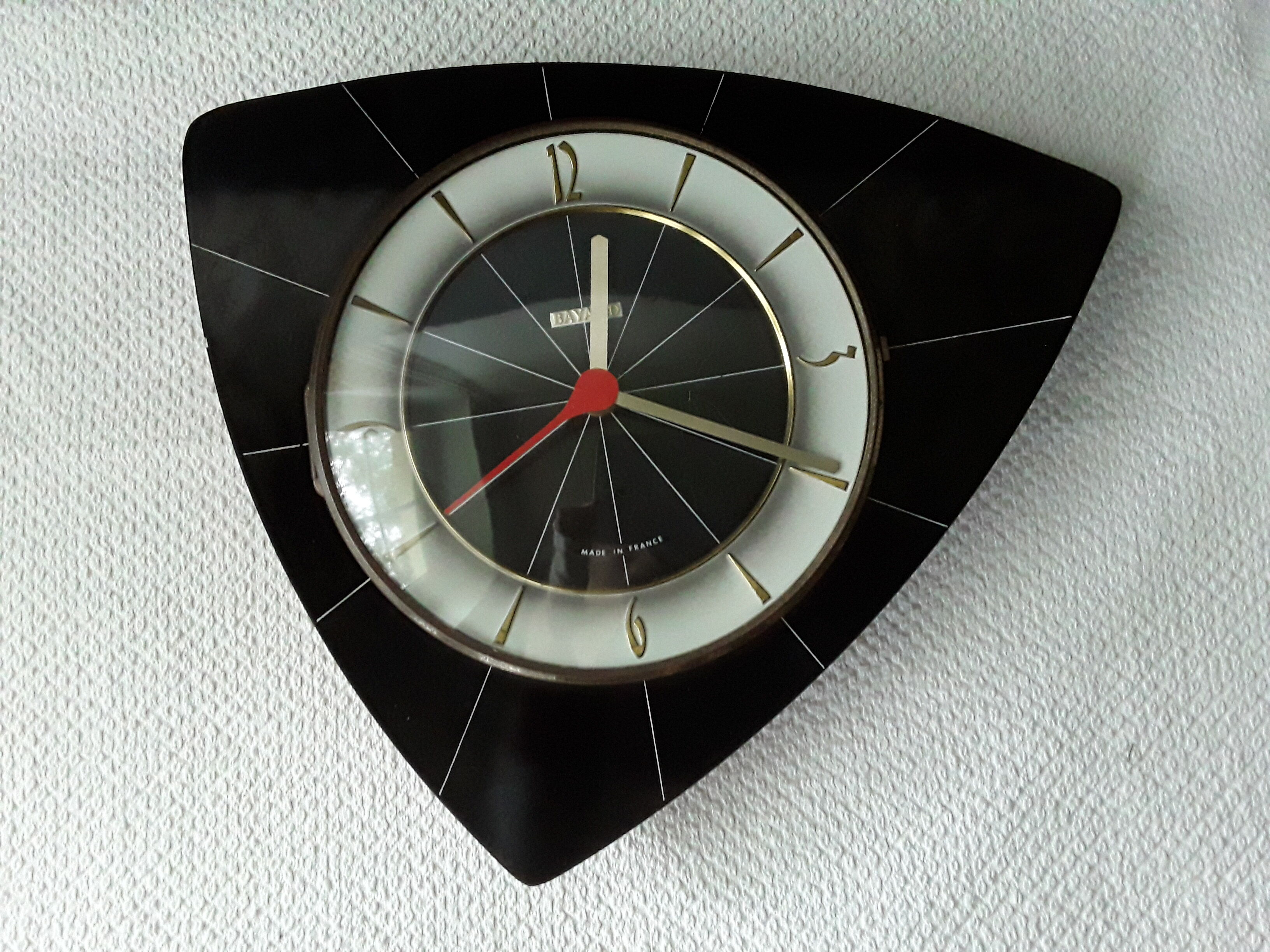 Pendule murale vintage 1960 | Selency