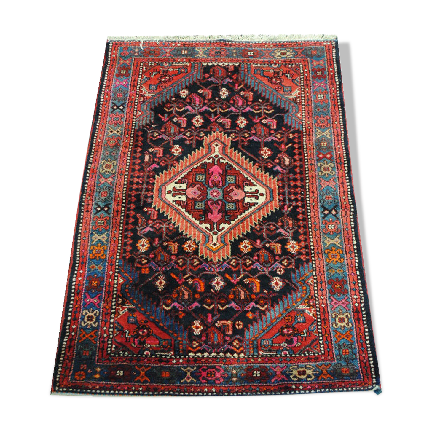 Très beau tapis de perse 155x115cm aux couleurs magnifiques | Selency