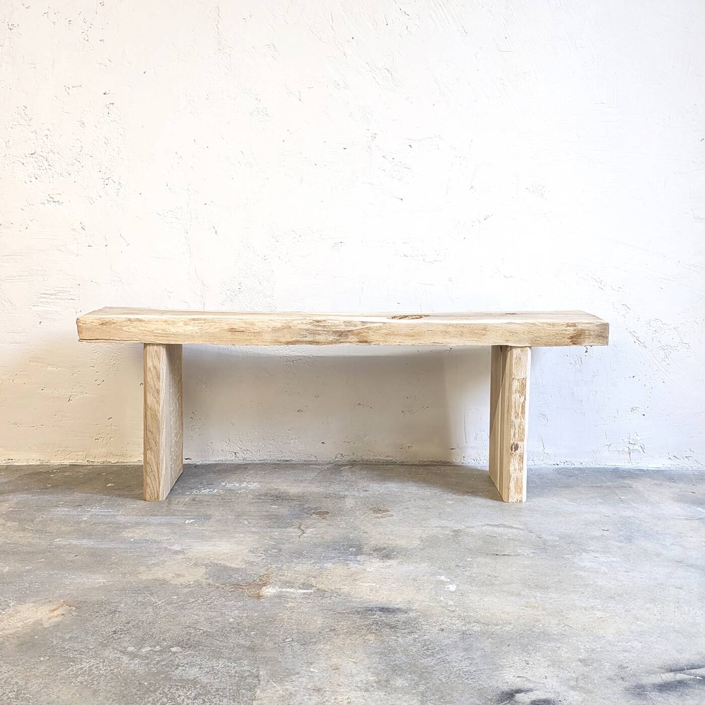 Banc chêne bois brut | Selency