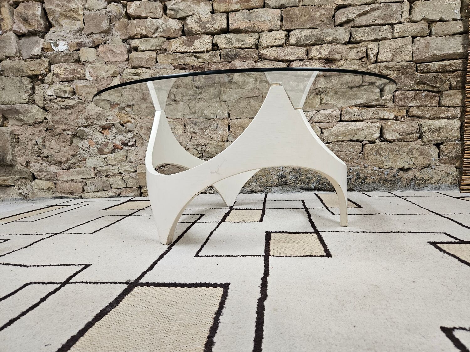 Table basse vintage design 1970" | Selency