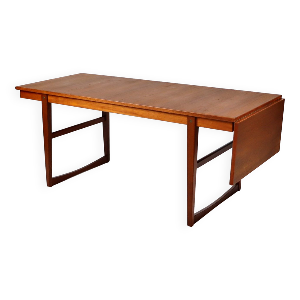 Table basse scandinave en teck | Selency