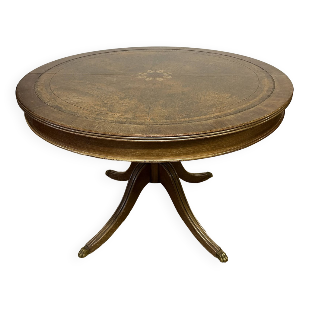 Table ronde de style Empire "Pattes de Lion" | Selency