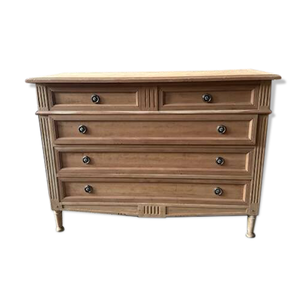 Commode en bois brut | Selency