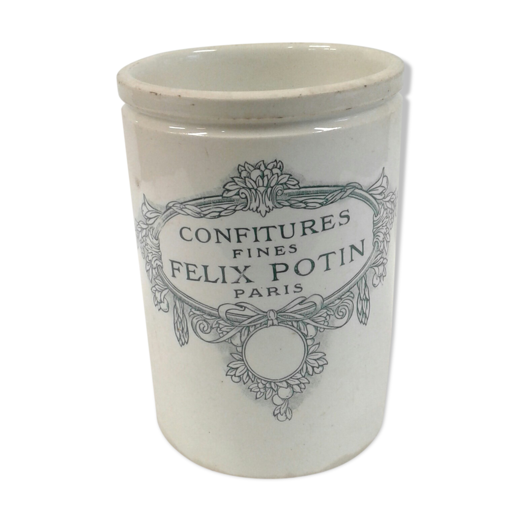 Pot à confiture ancien Félix Potin | Selency