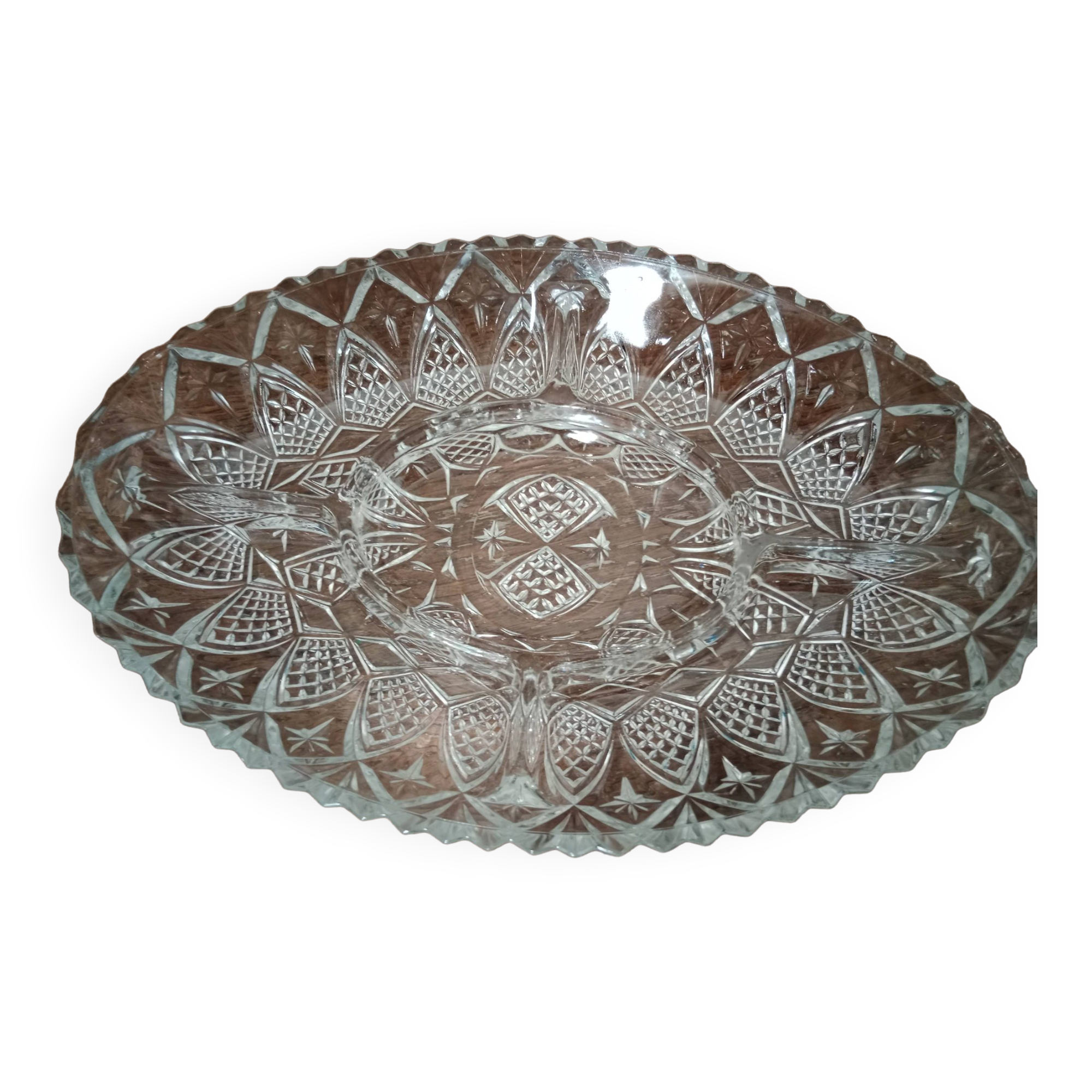 Grand ravier vintage en verre | Selency