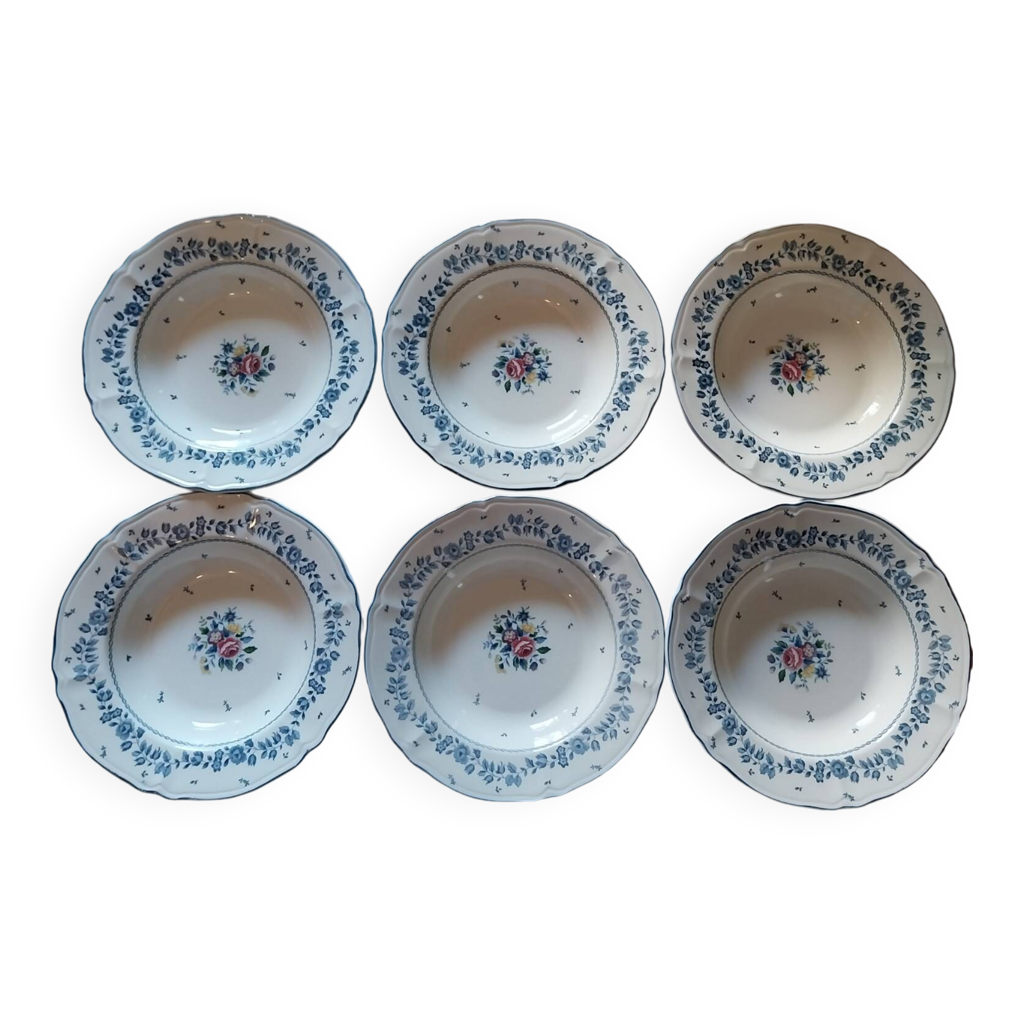 Assiettes creuses Tablemates Homestead collection | Selency