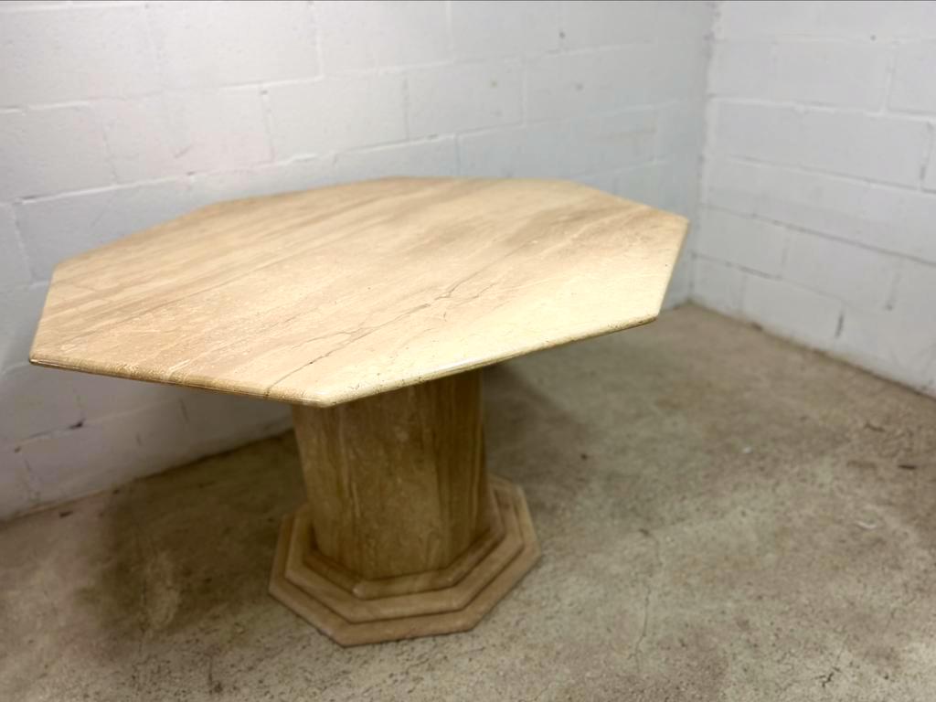 Table octogonale en marbre | Selency