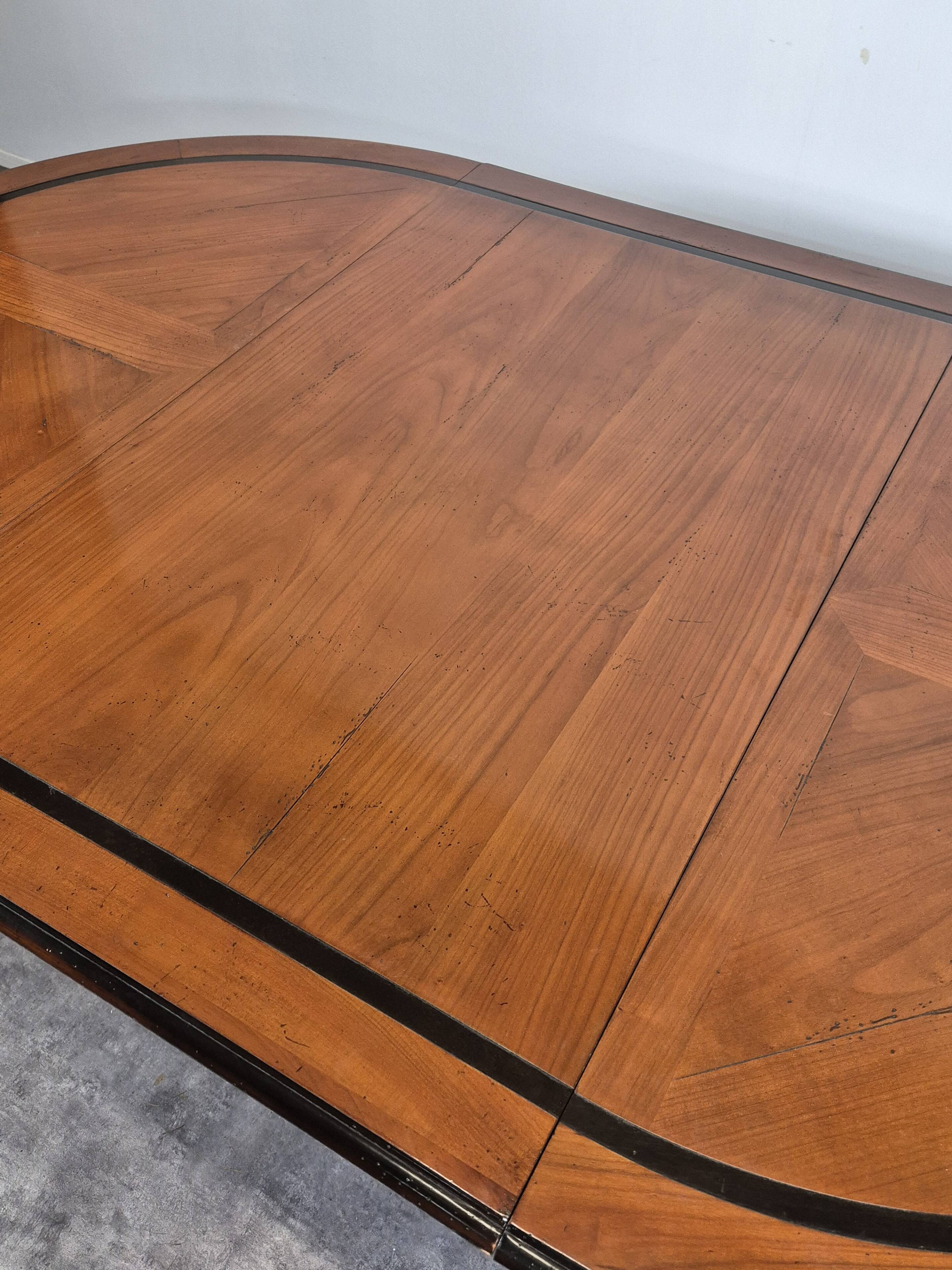 Table extensible de style Régence en merisier | Selency