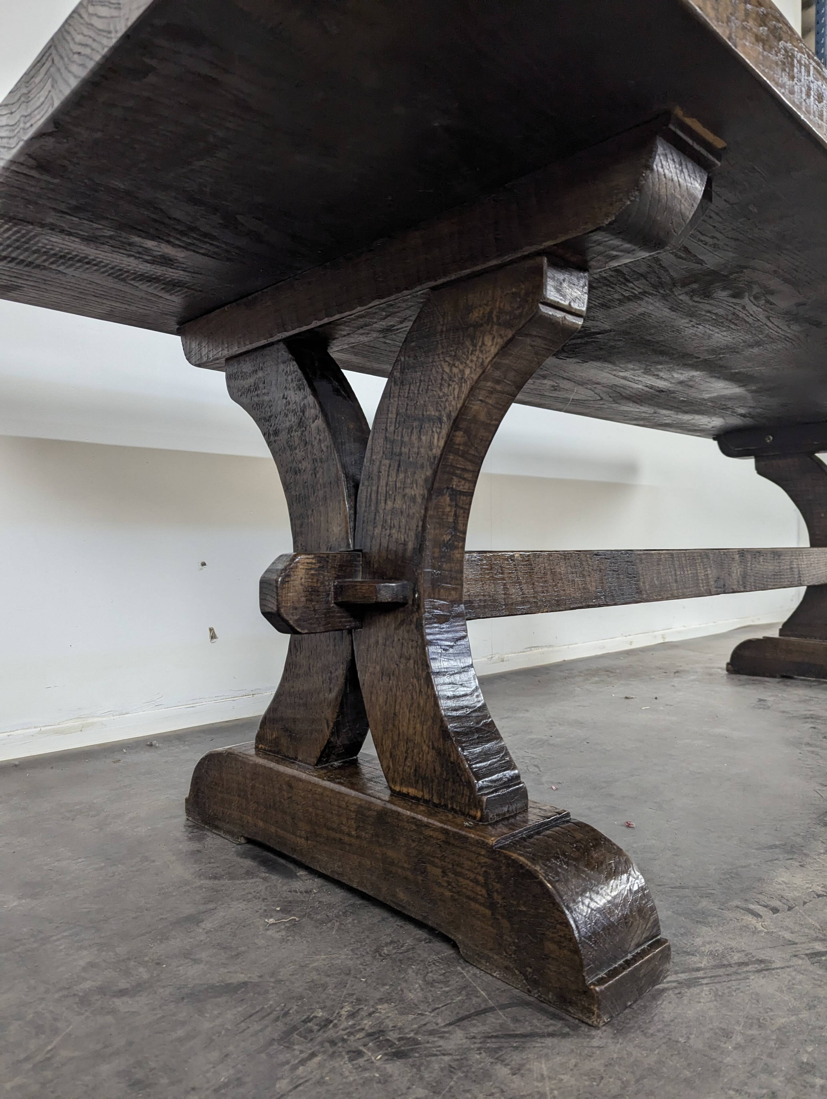 Table de monastère en chêne massif | Selency