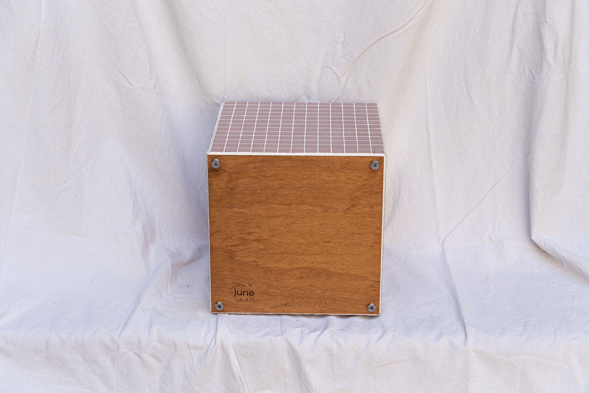 Cube table d'appoint 33x33 cm | Selency