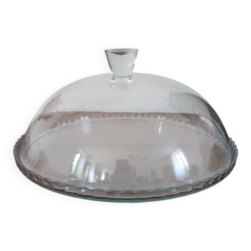 Grande cloche à gâteau en verre | Selency