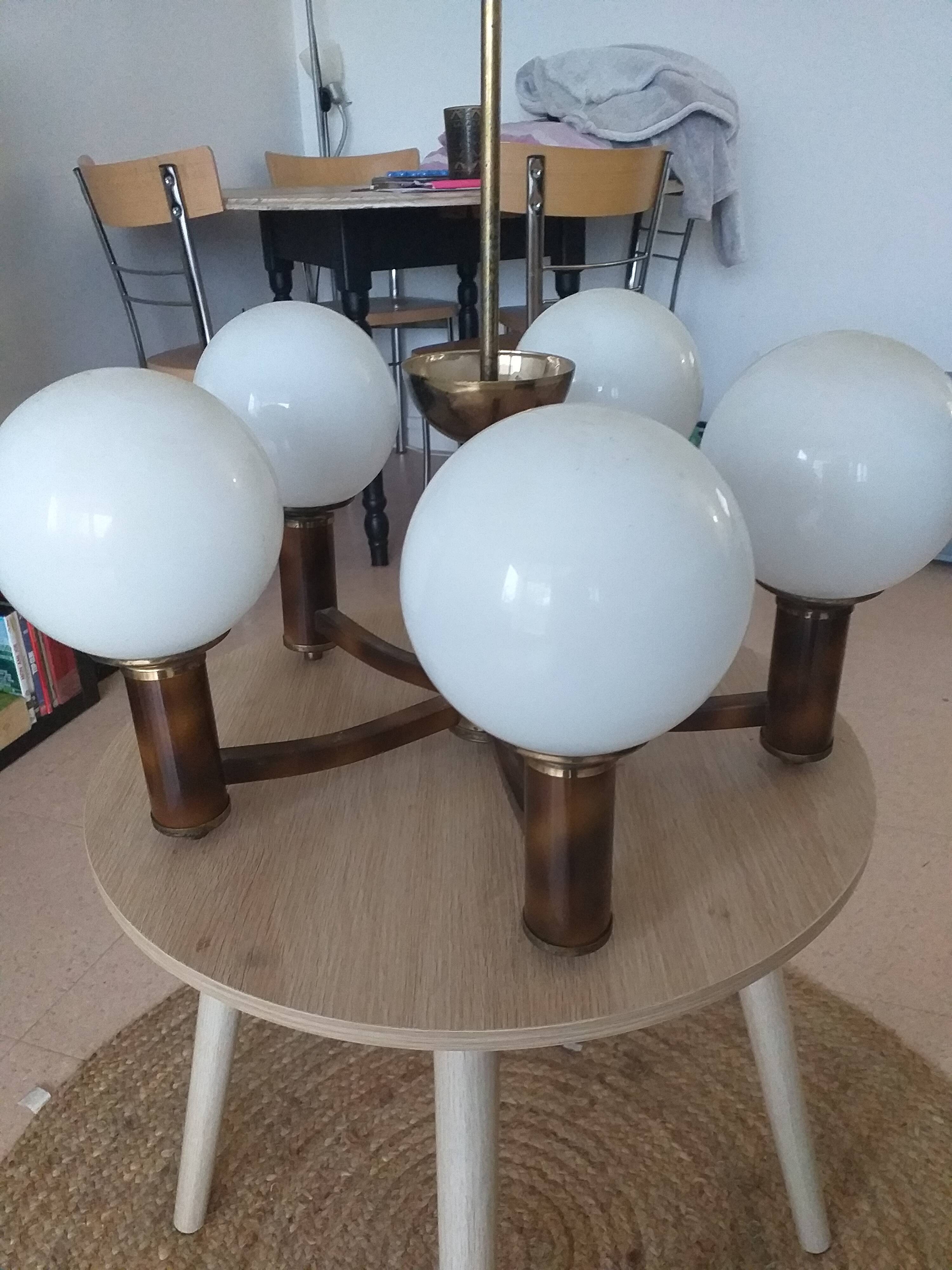 Lustre 5 feux delmas | Selency