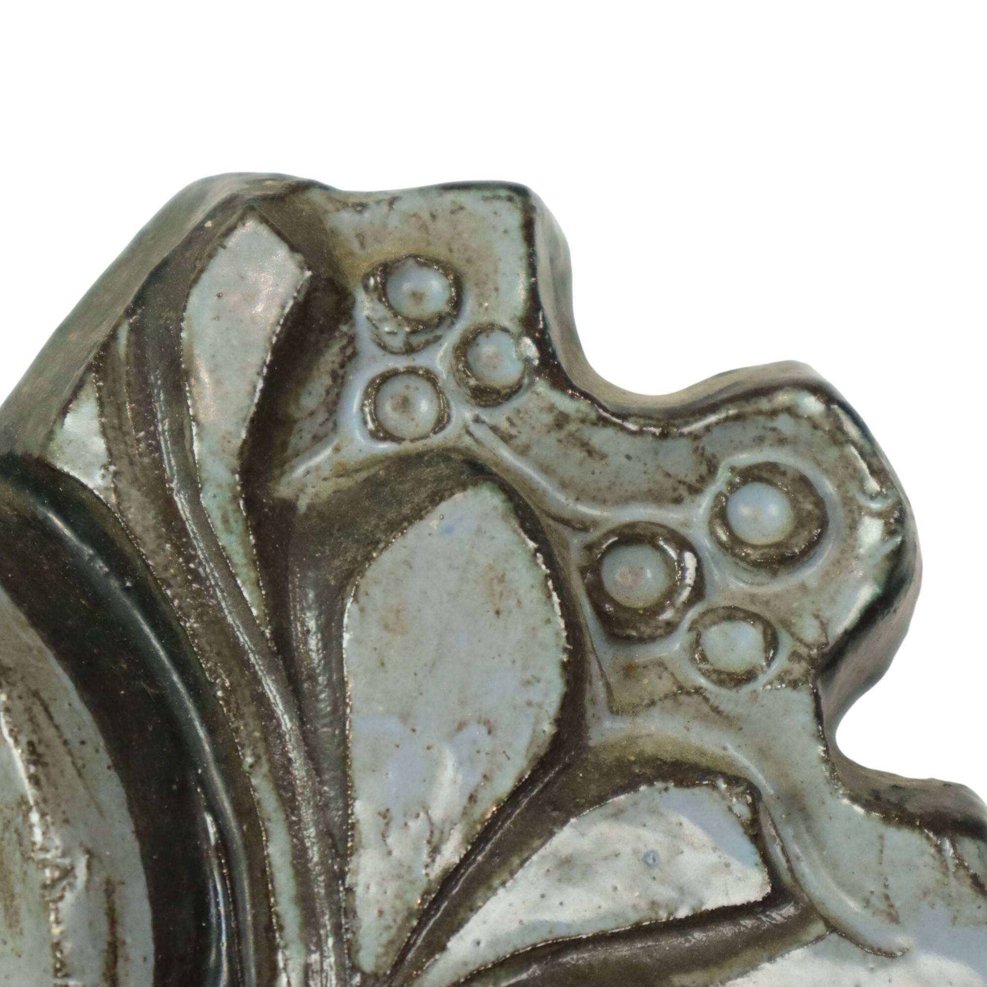 Oeuvre bas-relief fleurs par Paul Vermeire Perignem | Selency