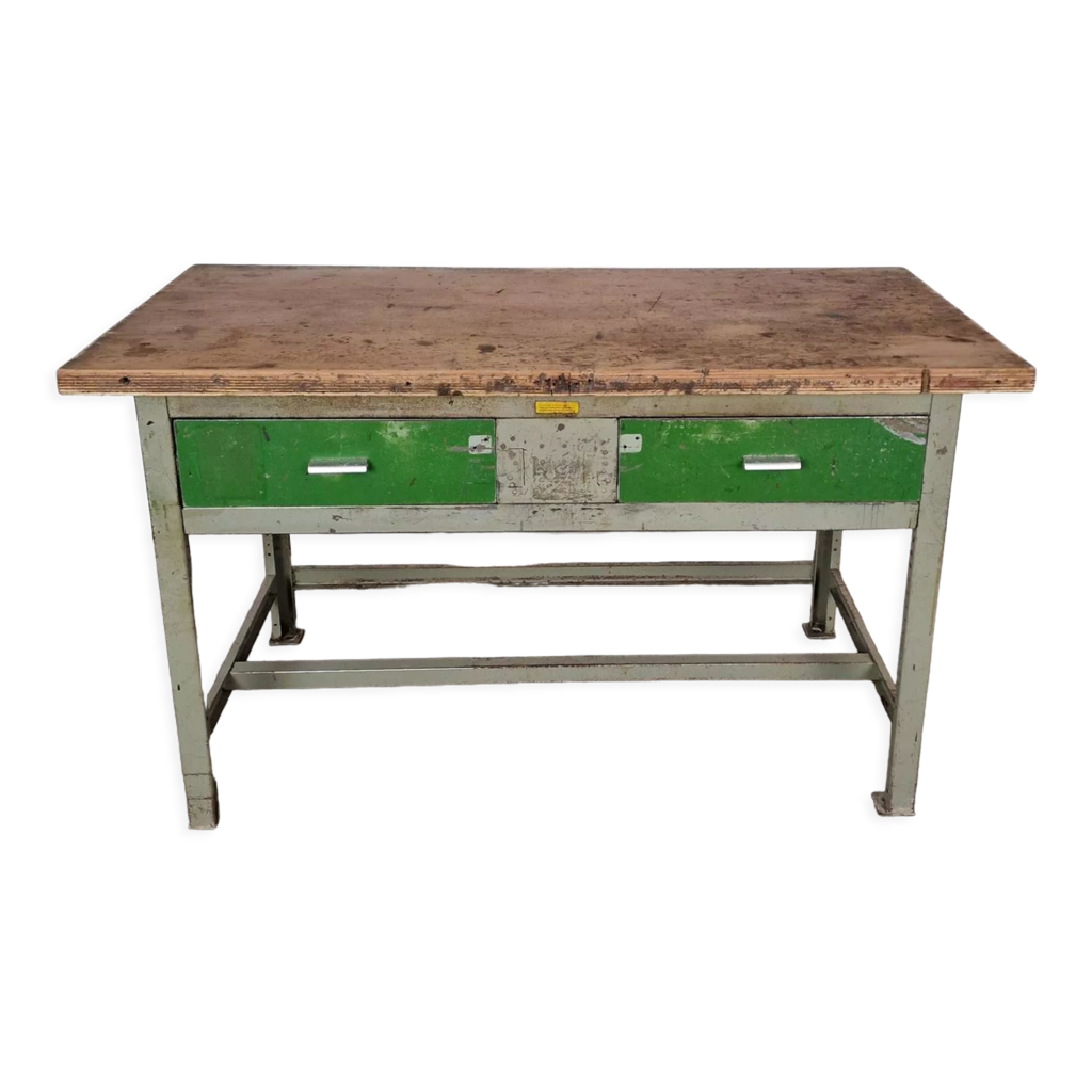 Établi industriel en métal | Selency