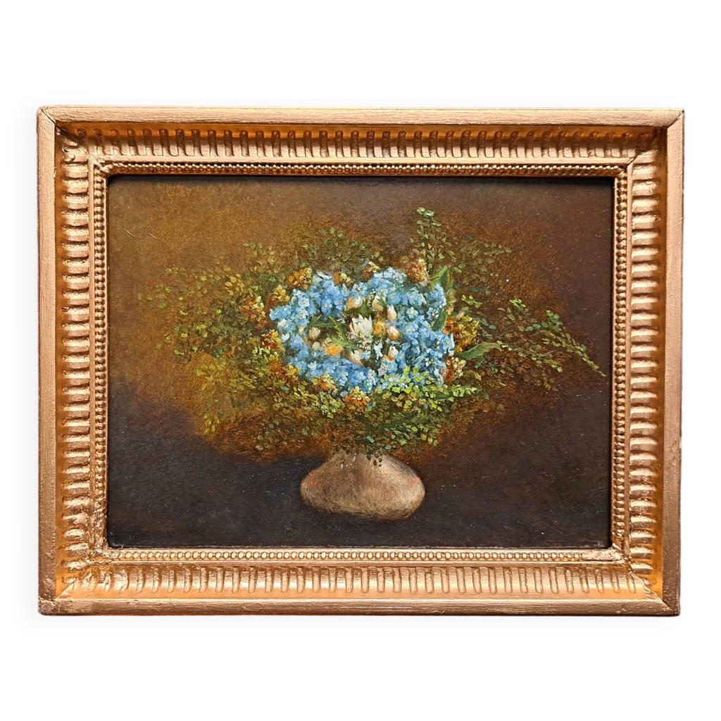 Tableau Huile sur carton - nature morte attribuée à Albert Matignon ...